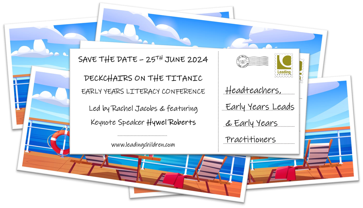 Save The Date - 25th June 2024 – Leading Children