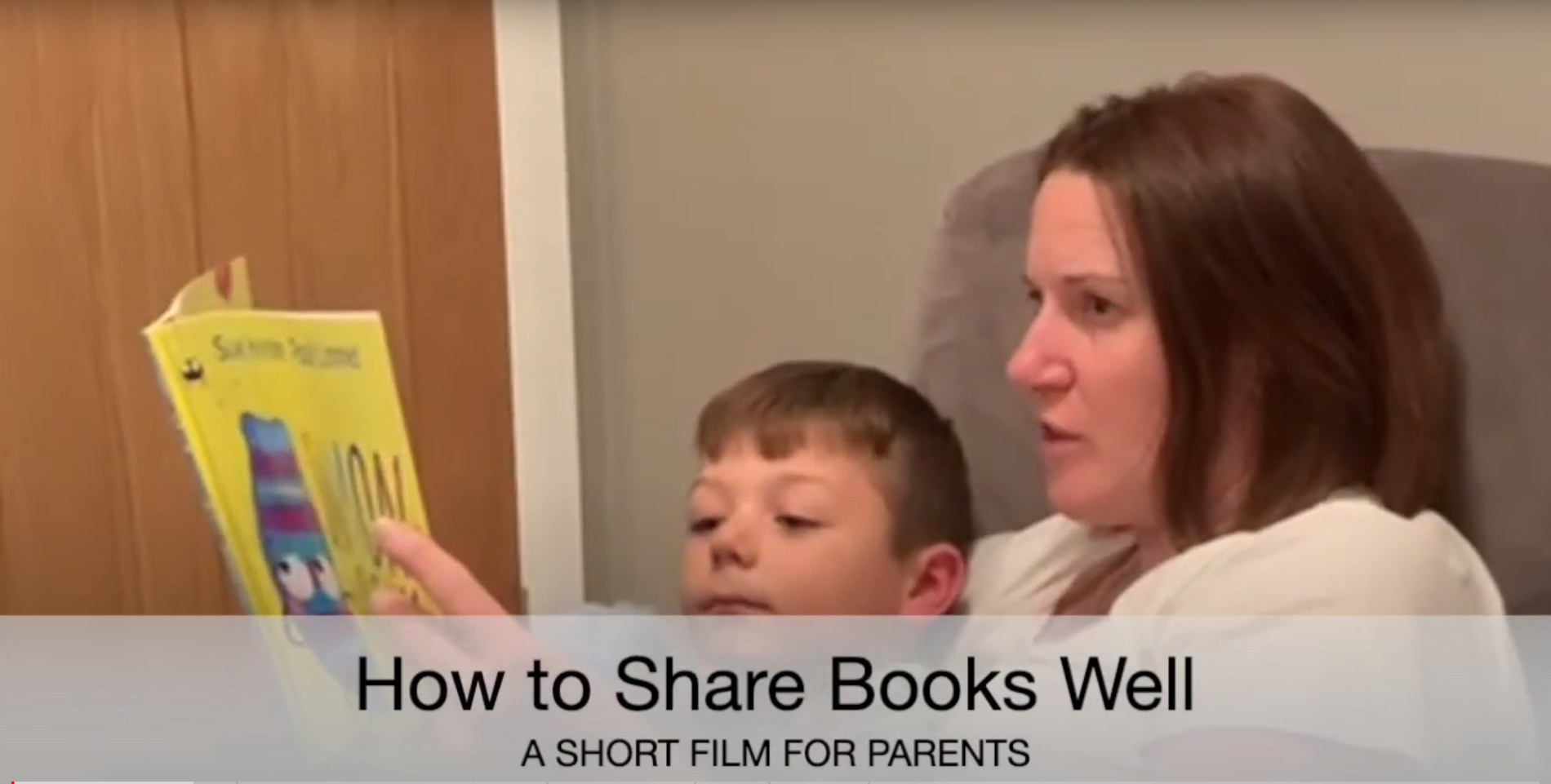 Share Books Well- A Short Film for Parents – Leading Children